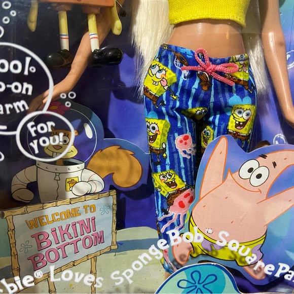 Mattel | Toys | Barbie Spongebob Squarepants Blonde Doll Charm 202 ...